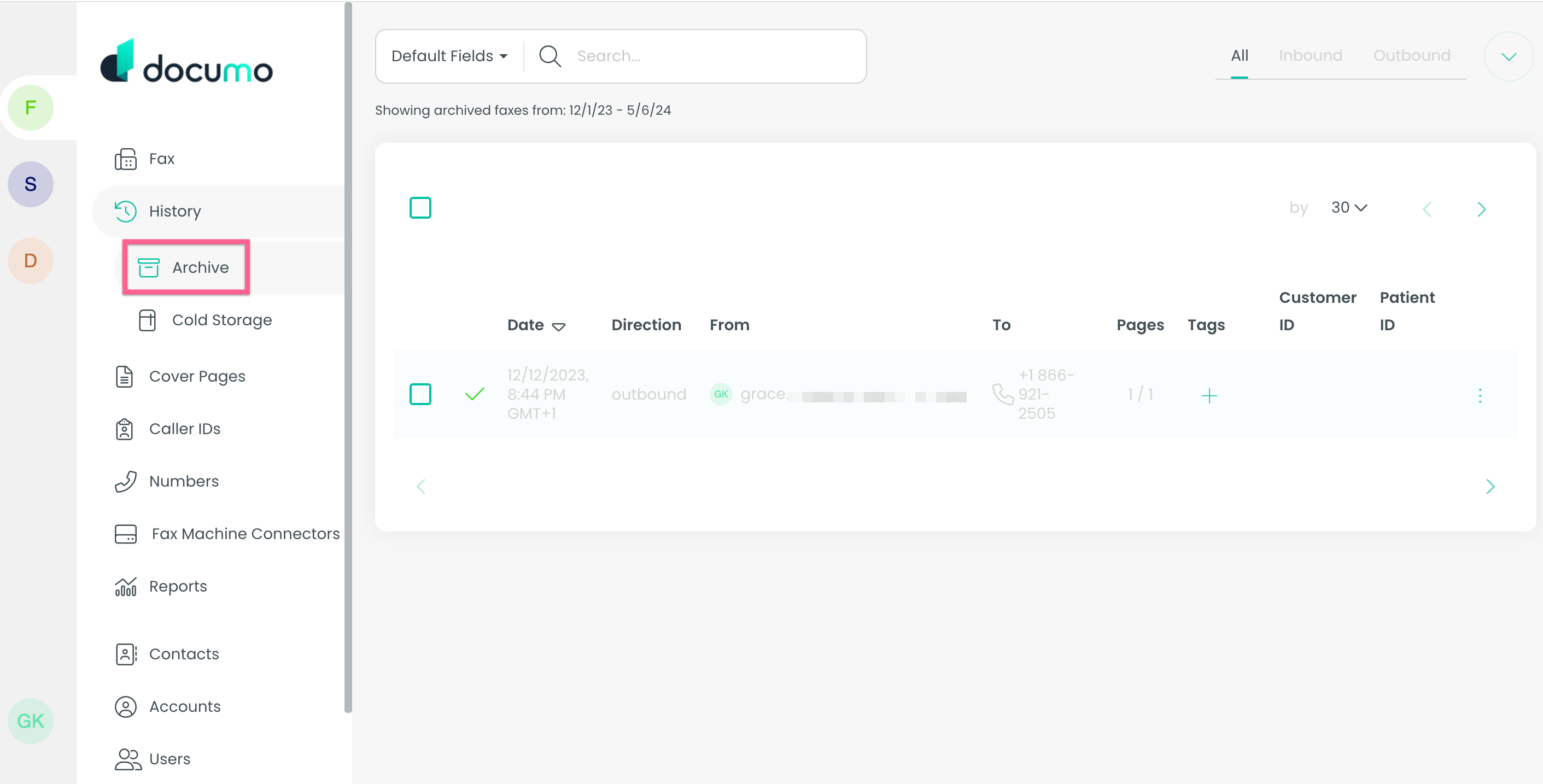 Cold Storage – Documo