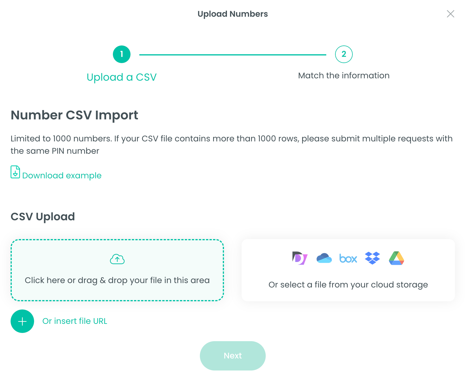 Port Out PINs – Documo