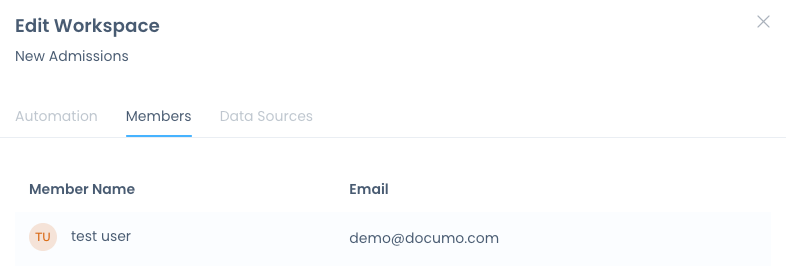 Workspaces – Documo