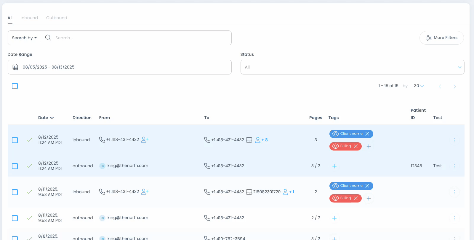 Receiving Inbound Faxes – Documo